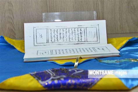 Exhibition features rare books and works written in Mongolian script