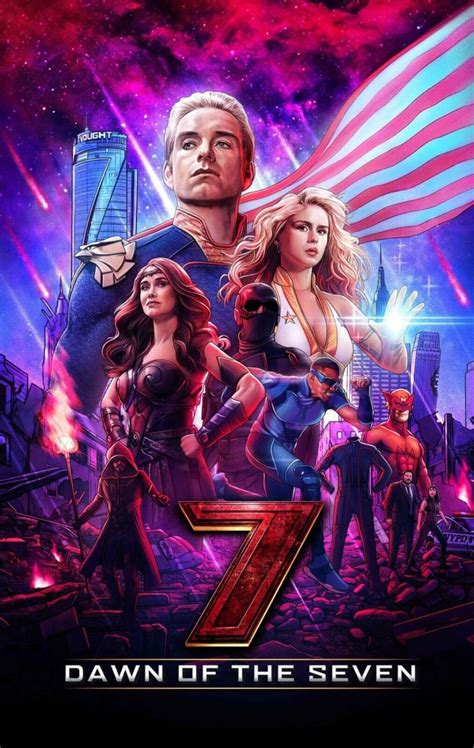 The Boys Dawn Of The Seven Poster 2022 11x17 New Usa