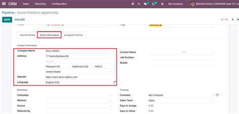 How To Create Manage Opportunities Using The Odoo CRM