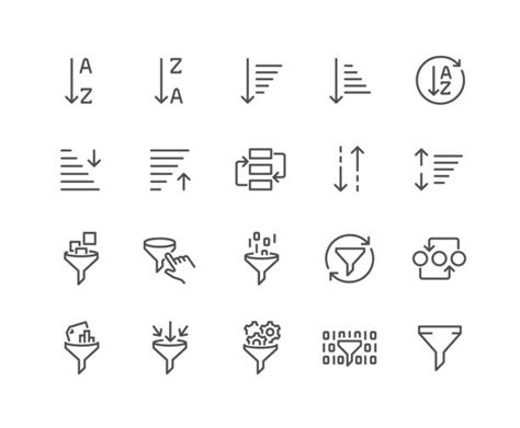 667 300 filter icon stock illustrations royalty free vector graphics
