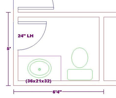 Bathroom Layout For 5x6