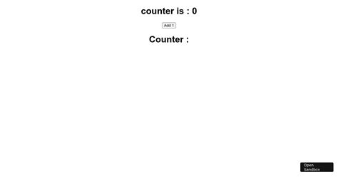 React Codesandbox