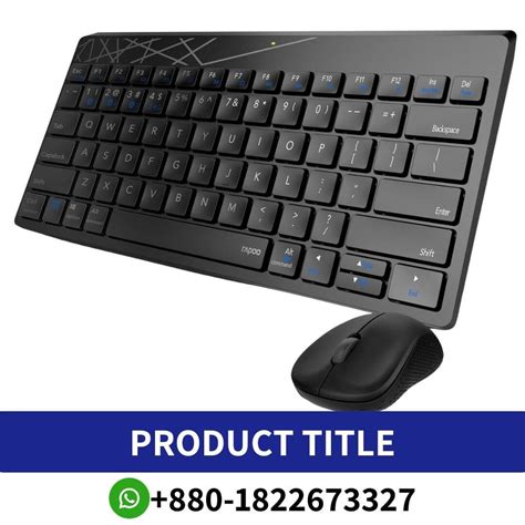 Best Rapoo 8000 Gt Wireless Keyboard Mouse Combo