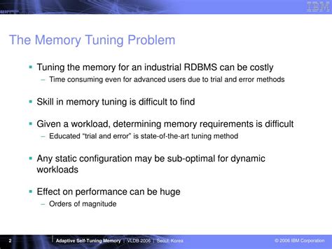 ppt adaptive self tuning memory in db2 powerpoint presentation free