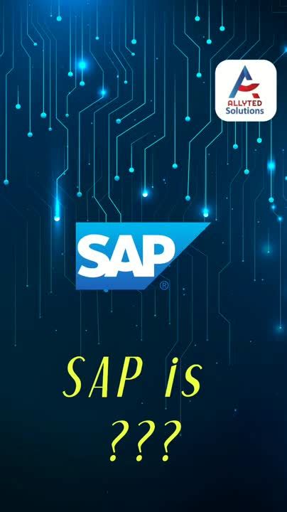 Allyted Solutions On Linkedin Sap Saphana Hana S Erp