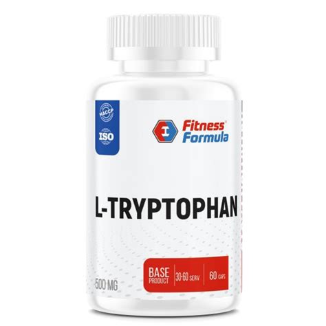 Купить Триптофан Fitness Formula L-Tryptophan 500 мг 60 капсул ...