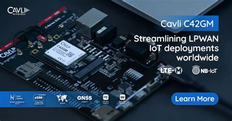 Gopinath Krishnamurthy On Linkedin C42gm Lte Cat M1 Nb1 Nb2 Iot Module With Integrated Esim And Gnss