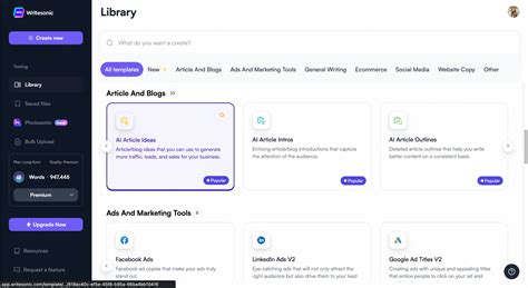 Blog Idea Generator Topic Generator Writesonic Ai Writer