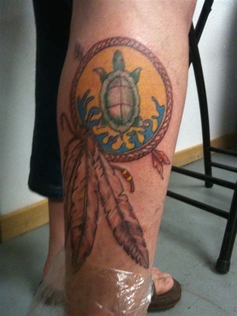 Native American Turtle Tattoo