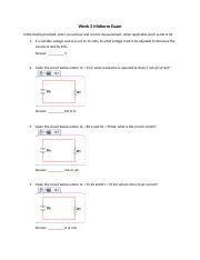 EET Midterm Exam Docx Week Midterm Exam In The Blanks Provided Enter You Answer And