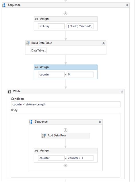 Add Two Lists In A Same Data Table Using Single Loop Studio UiPath