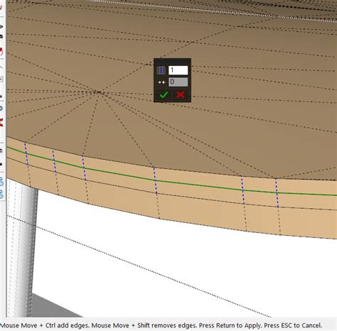 Split Curved Surface In Equal Parts SketchUp SketchUp Community