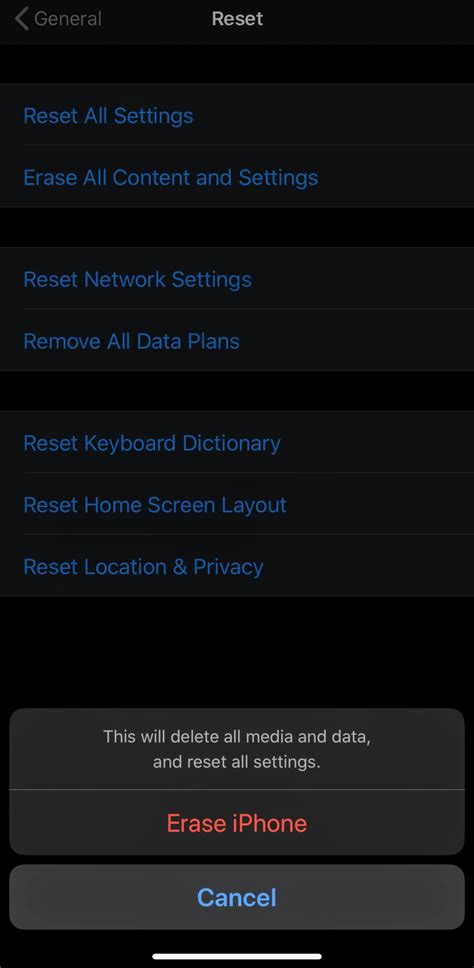 I Want To Reset My Iphone Apple Community
