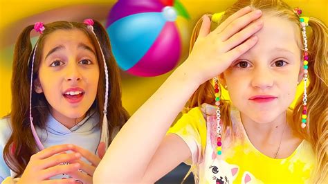 Nastya Ve Evelyn 24 Saat Çadır Mücadelesi Kavgasız Youtube