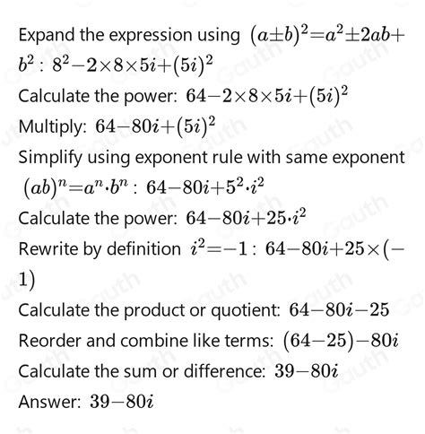 Solved Multiply And Simplify The Product I Select The Product I I Math