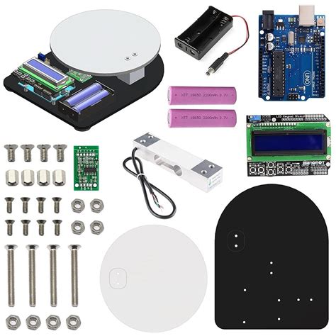 Weighing Scale DIY Evaluation Kit KG Loadcell Sensor Based Arduino IDE Compatible Kit At