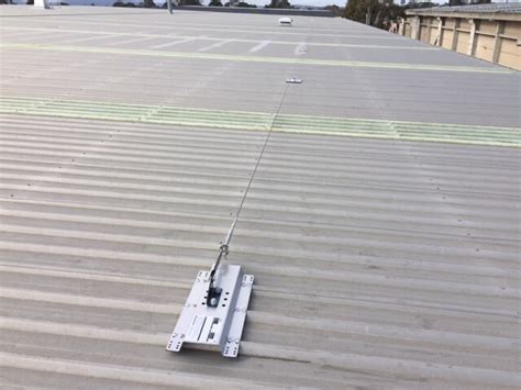 Safety Roof Anchor Points For Roofs Static Line System Safety Plus Australia