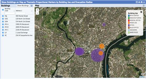 Use Thematic Unique Value Proportional Markers In A Map