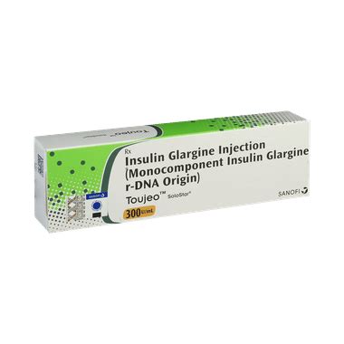 Toujeo Solostar 300uml Injection Uses Side Effects Dosage Price