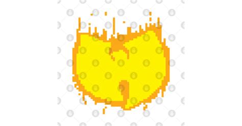Wu Tang Clan Pixel Wu Tang Clan Sticker TeePublic