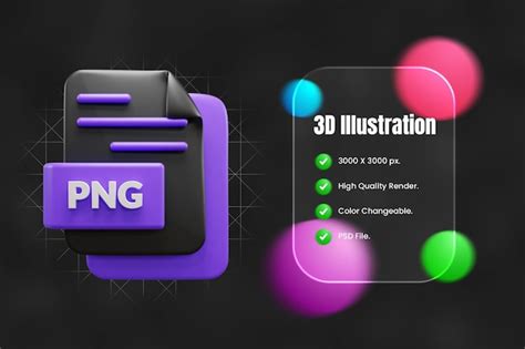Premium Psd Png File 3d Icon Or Png File 3d Icon Illustration