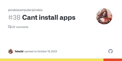 Cant Install Apps · Issue 38 · Pinokiocomputer Pinokio · Github