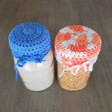 Ravelry Jar Lid Covers Pattern By Michele Webb