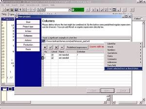TextTransformer Parser Generator IDE Wizards Conversion Of Text Files