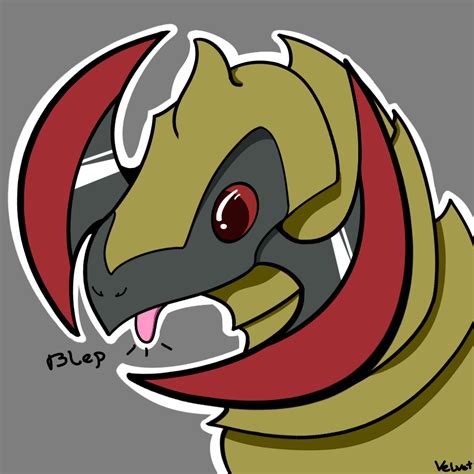 Haxorus Head By Flaternus On Deviantart