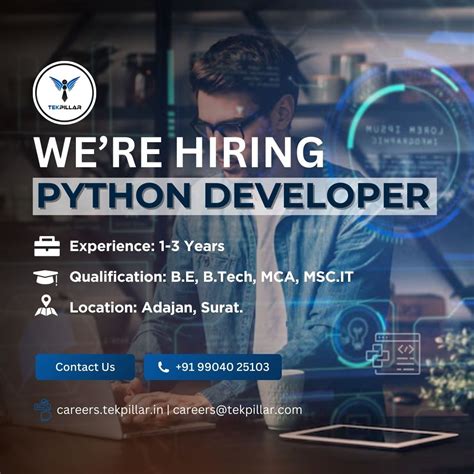 Tulsi Virani On Linkedin Pythonjobs Developerjobs Techjobs