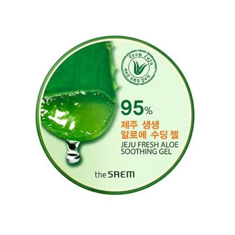 The SAEM JEJU FRESH ALOE VERA 95% SHOOTING GEL ORIGINAL KOREA | Shopee ...