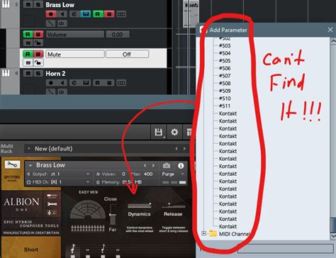 Cubase Cant Find The Automation Parameter Cubase Steinberg Forums