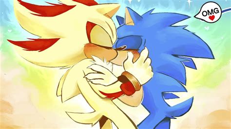 Kiss Of Dream😱 Shadow X Sonic Sonadow Comic Dub Youtube