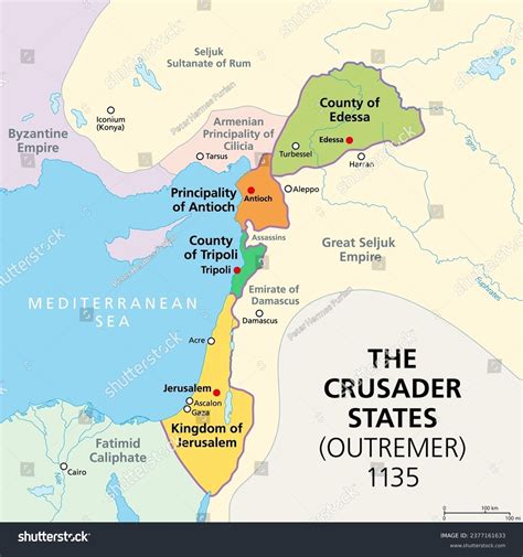 Ancient Medieval Crusade Map