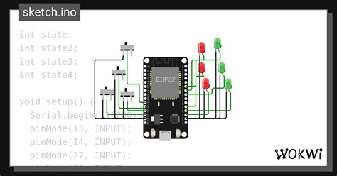 Slide Switch Tlc Wokwi Esp32 Stm32 Arduino Simulator