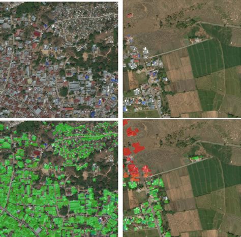 Post Disaster Imagery Top And Post Disaster Imagery With Mask Download Scientific Diagram