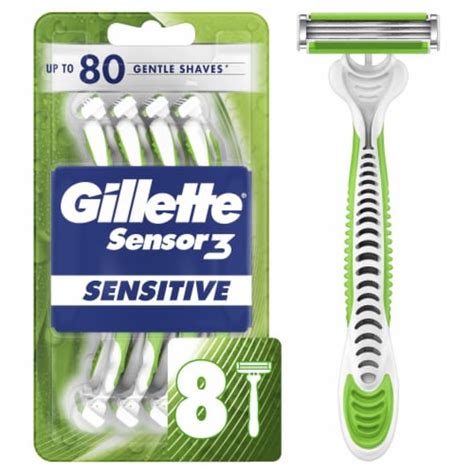 Mens Sensor3 Sensitive Disposable Razor 1 Set Kroger