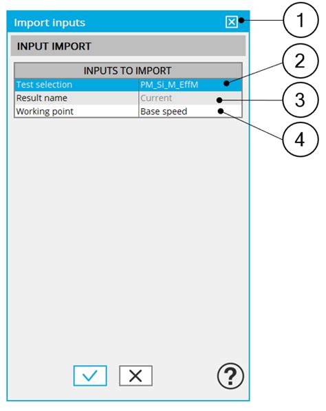 inputs