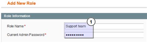 Magento How To Create Admin User With The Limited Access Template