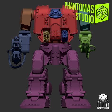 Aries Assault Robot R 3dprintedminis