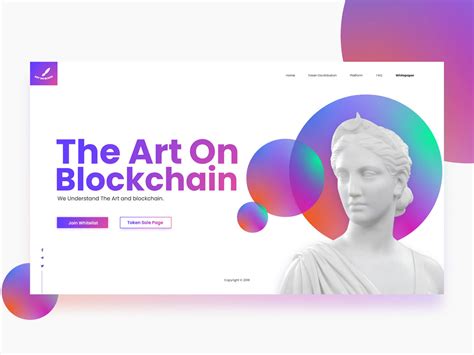 12 Ux Ui Collection Website Solution For Blockchain Ico Behance