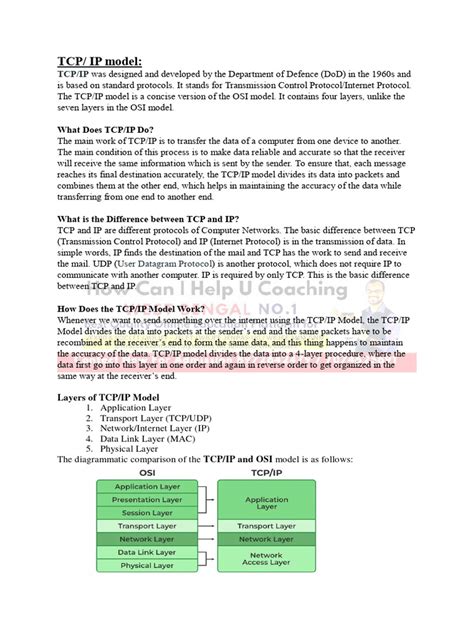 The Reference Model Part 2 Download Free Pdf Internet Protocol