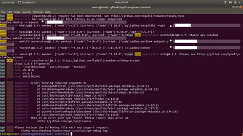 Cannot Install With Npm Install No Matter What Rnode