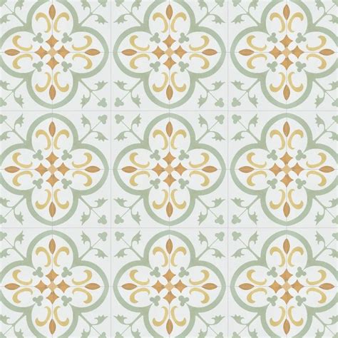 Revival 8 X 8 Ceramic Patterned Wall And Floor Tile Wall Patterns