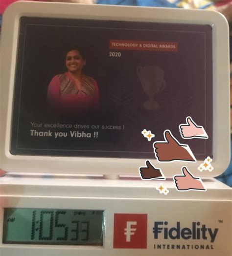 Fidelity Personaltouch Feeling Vibha Singh