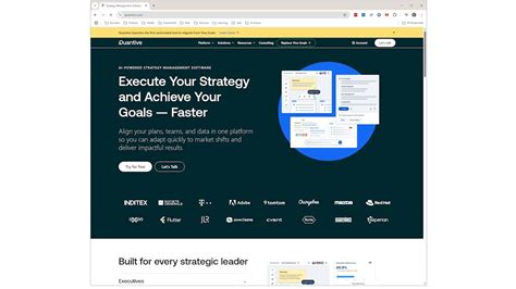 Quantive Align Strategy To Execution With Okrs That Actually Work