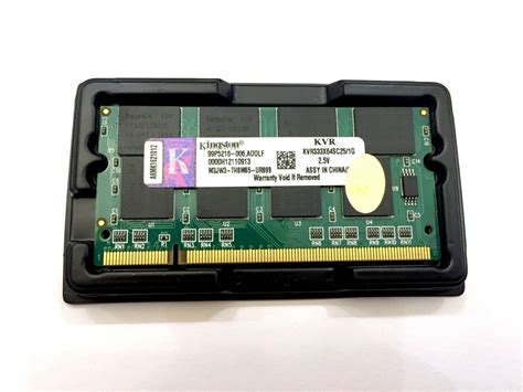 Kingston 1gb Ddr 333mhz Laptop Notebook Memória Ram So Dimm