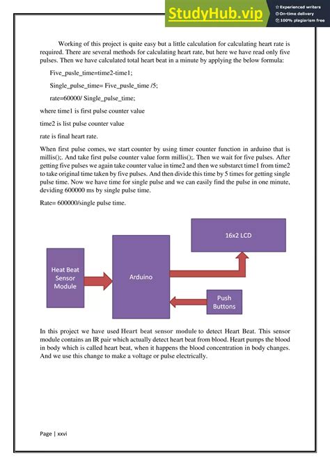 A Project Report On Heartbeat Sensor Using Arduinopdf