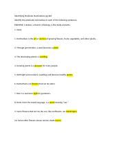 Predicate Nominative And Adjective HW Docx Identifying Predicate