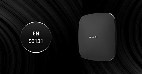how to configure an ajax system according to the en 50131 requirements